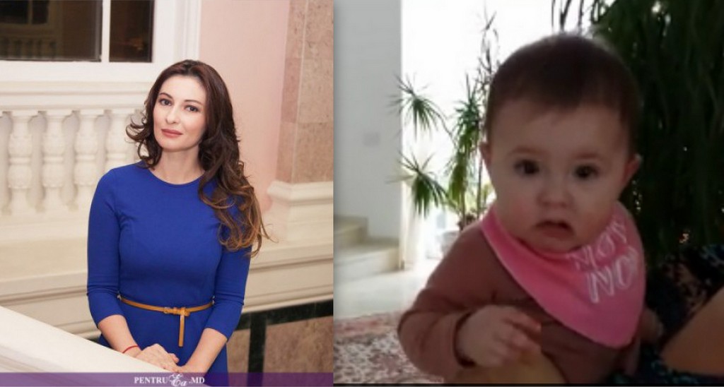 Angela Gonța și-a arătat din nou fetița într-un filmuleț amuzant (Video ...