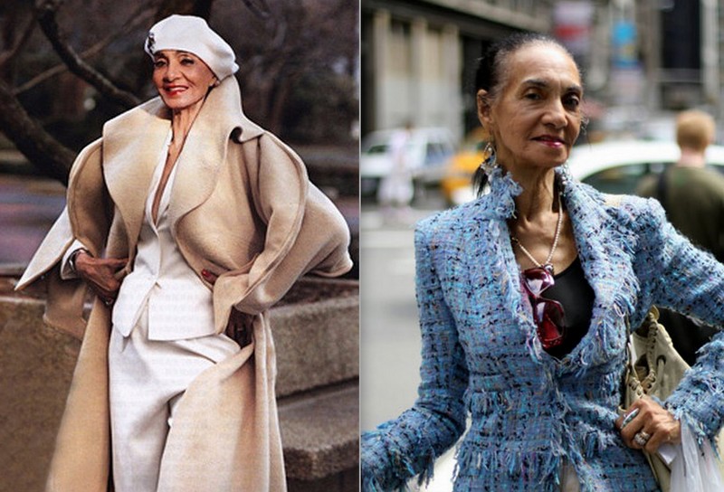 Are 82 de ani, e model și fashionistă! Cele mai stilate apariții ale ...