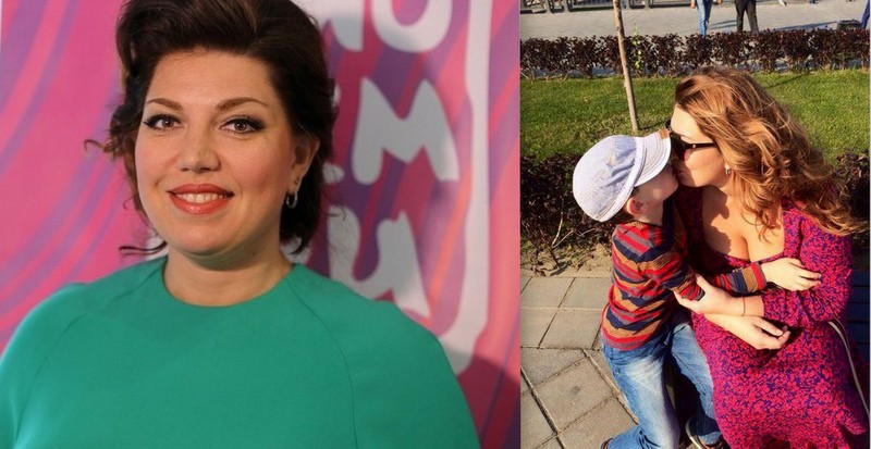 Actrița Comedy Woman, Ekaterina Skulkina și-a arătat în premieră fiul ...