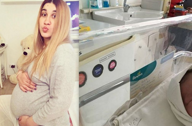 Cântăreața Adda a născut astăzi un băiețel! Iată prima imagine din ...