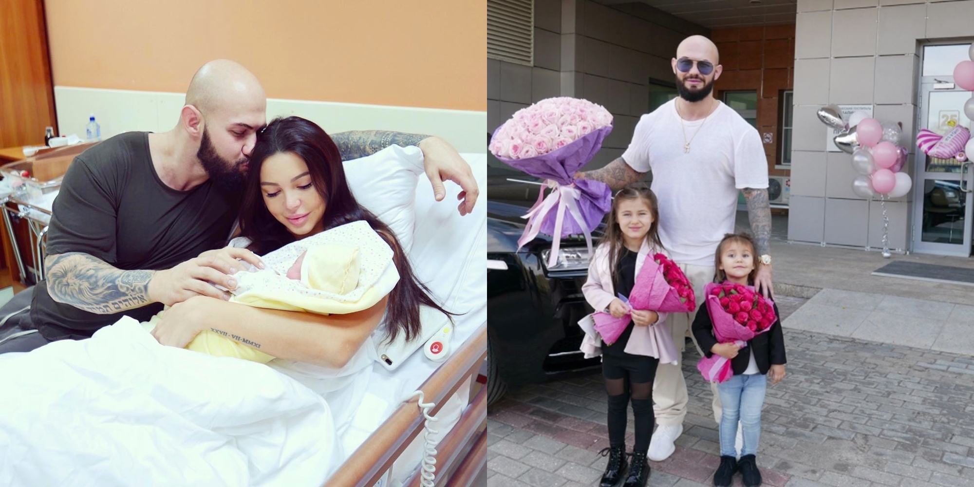 Rapperul Geegun și-a luat soția de la maternitate. Tânăra mămică a fost ...