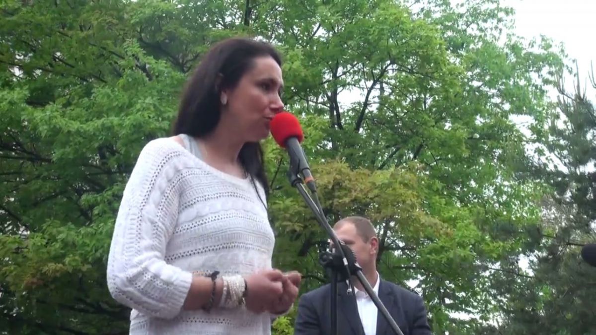 Nata Albot în fața protestatarilor: "Niciodată în Moldova nu a fost ...