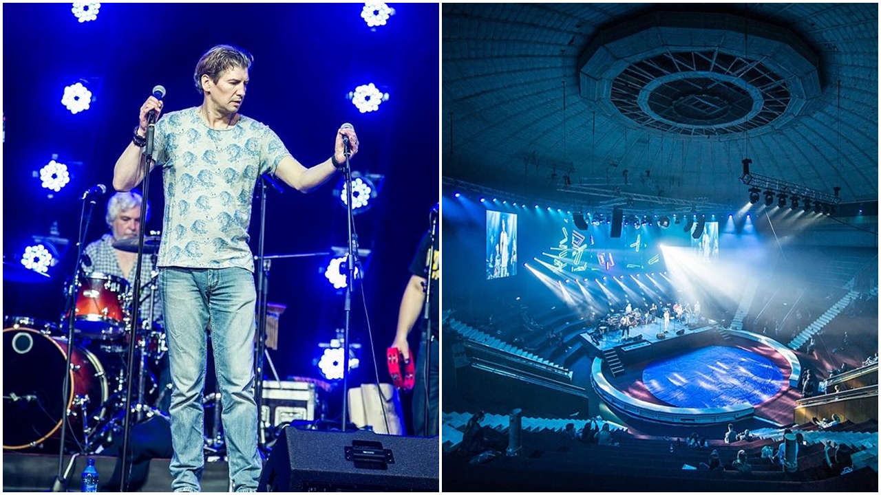 Arena mare a circului din Chișinău arată astăzi ca o sală modernă de ...