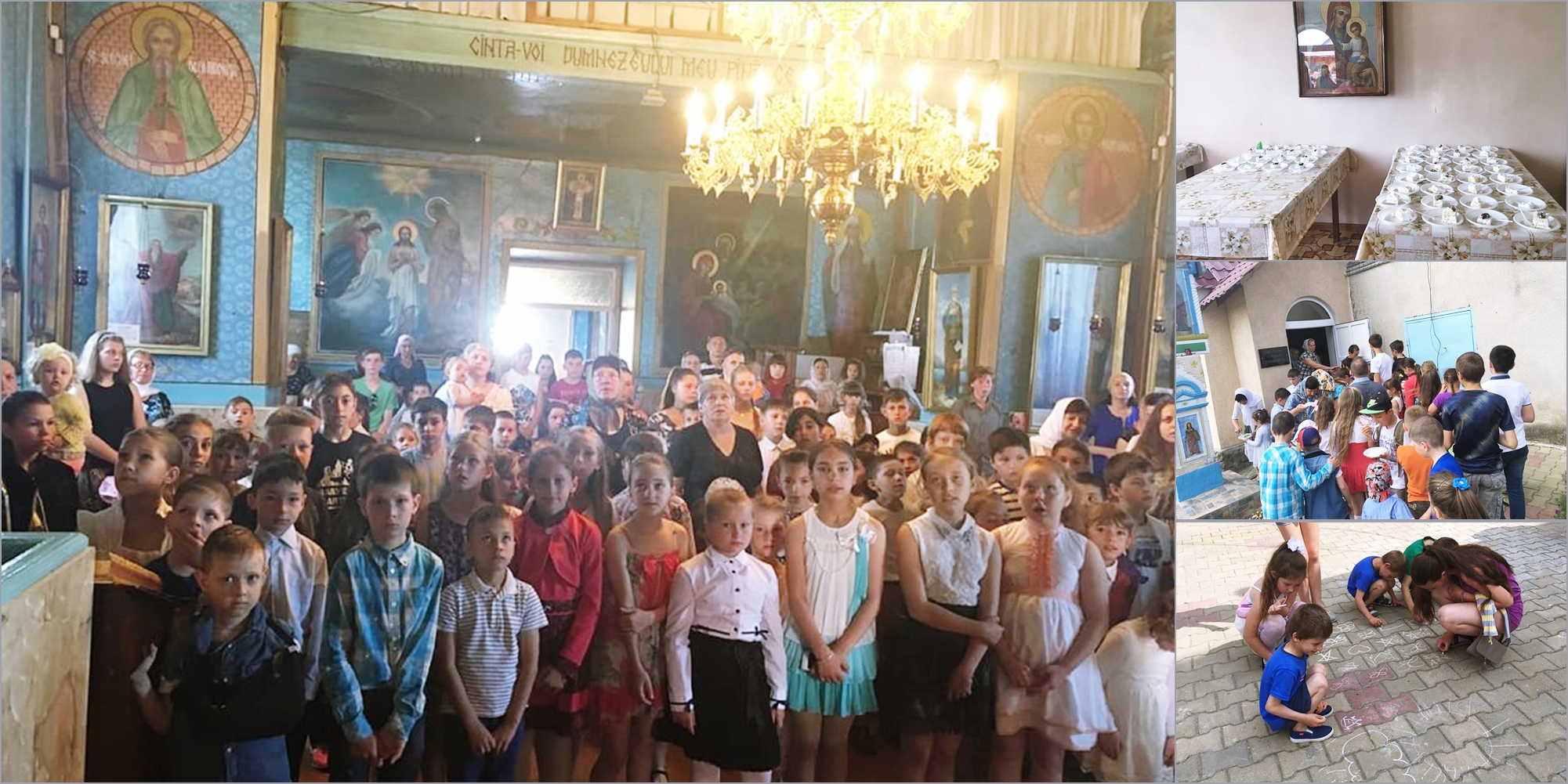 De Ziua Copiilor, Biserica de la Ghidighici a fost neîncăpătoare! Peste ...