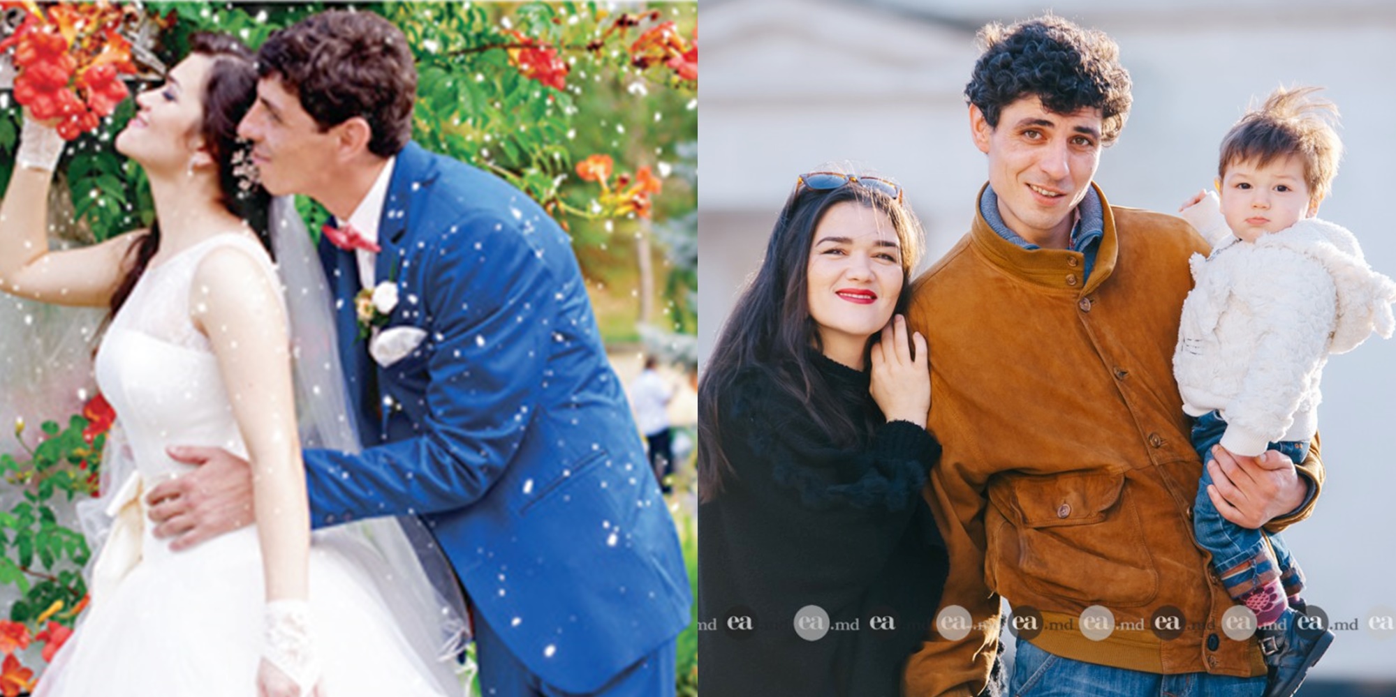 Sergiu Voloc și Silvia Allegro marchează doi ani de când și-au unit ...