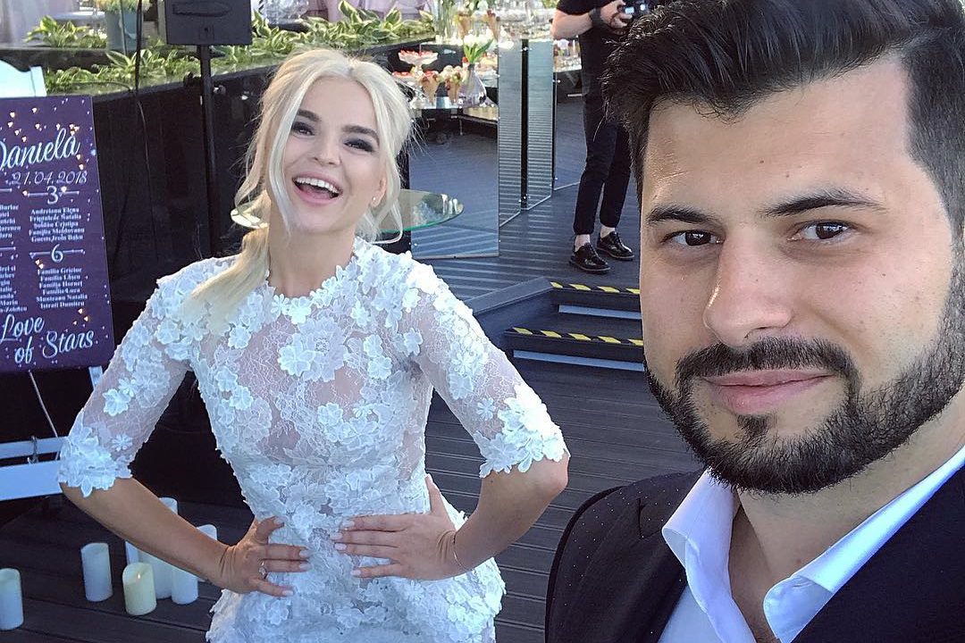 Daniela Ciocanu și soțul său Victor sărbătoresc 3 luni de căsătorie ...