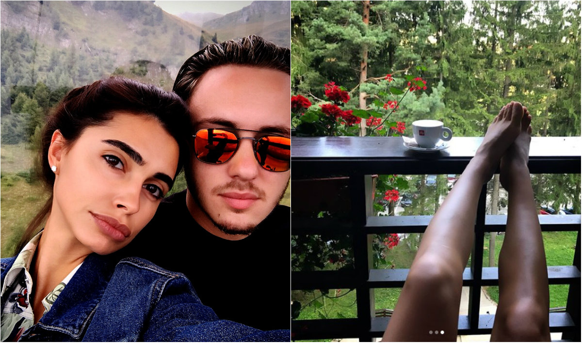 Felicia Sîrbu și Roman Burlaca, escapadă romantică la munte (Foto) - ea.md