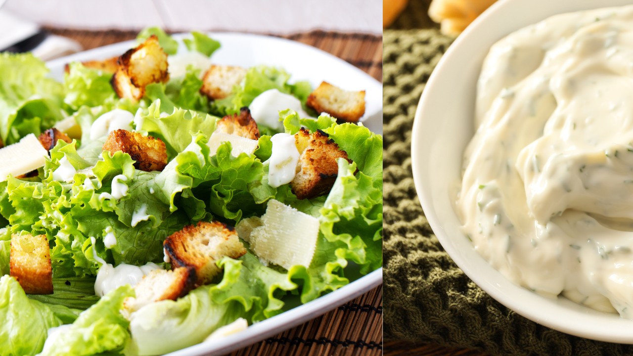 Rețeta delicioasă de sos Caesar: un plus de gust pentru salatele tale ...