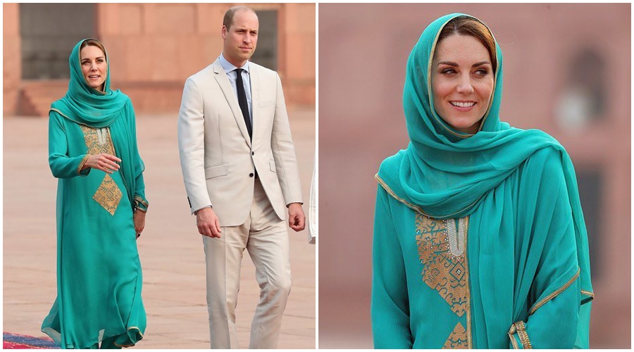 Așa cum nu ai mai văzut-o pe Kate Middleton! Cu văl islamic și ...