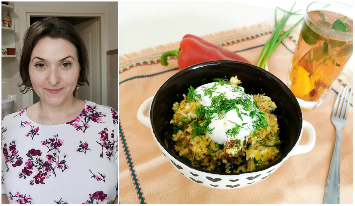 Scrob ca la Nord sau ouă cu jumări, mălai și brânză de oi, după rețeta ...