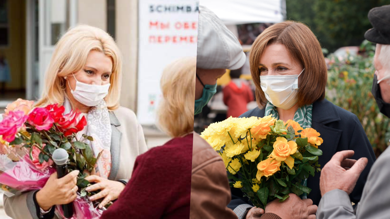 Două femei vor să devină președinte: Maia Sandu și Violeta Ivanov. Ce ...