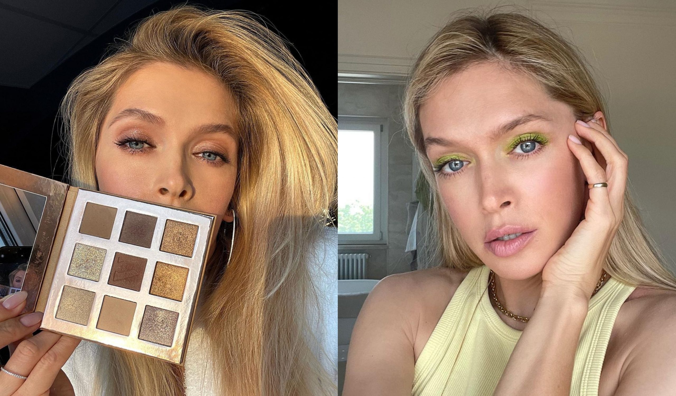Machiaj colorat sau ceva clasic? Vera Brejneva îți prezintă două look ...