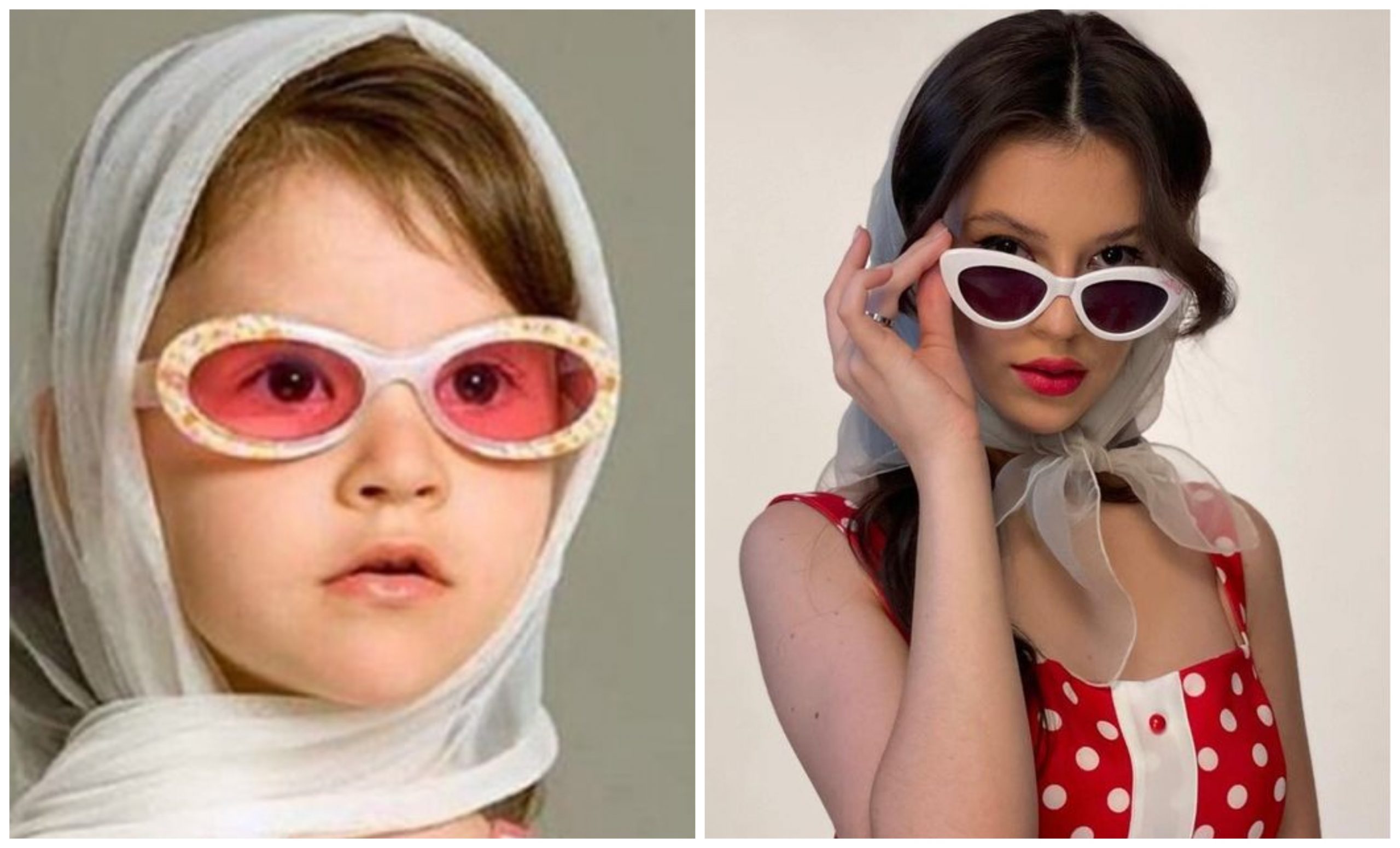 Cleopatra de atunci și Cleopatra de acum! Aceeași poză, la 15 ani ...