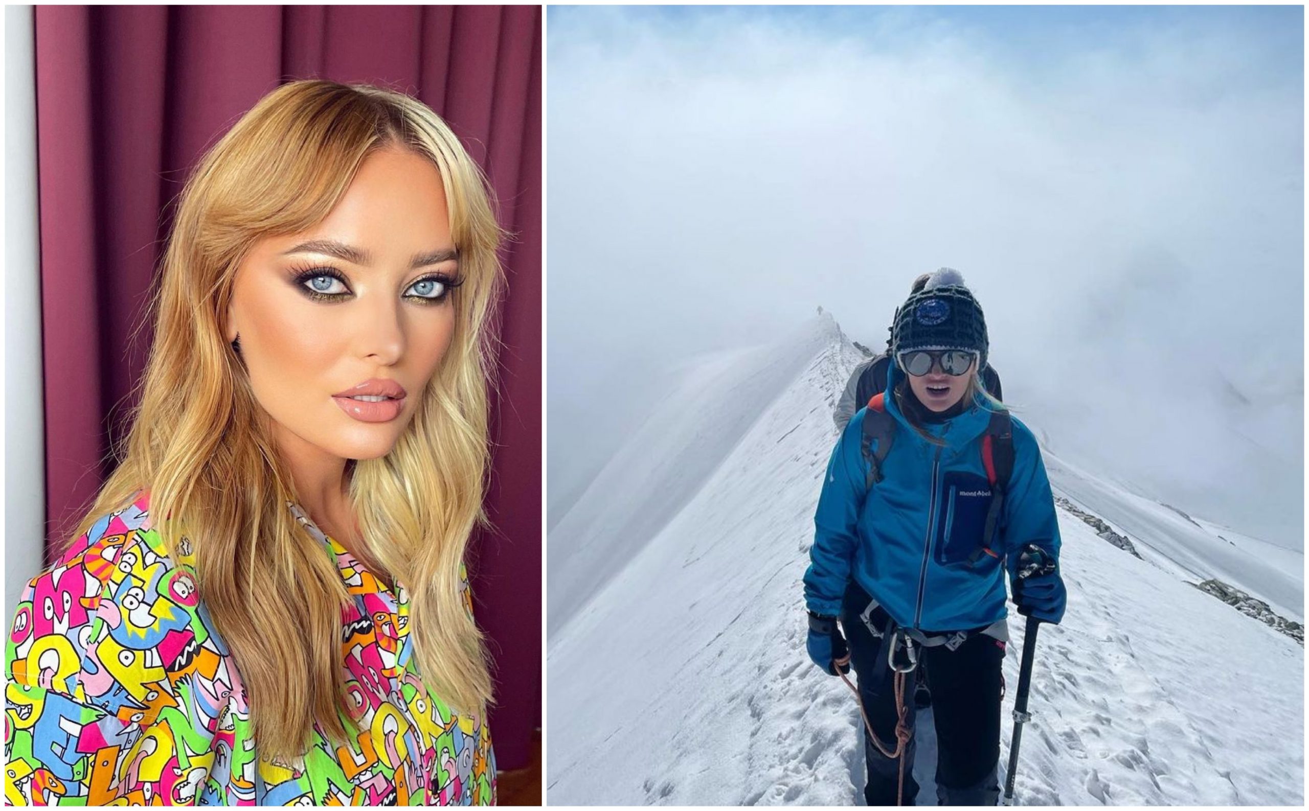 Delia a urcat până deasupra norilor! Interpreta a avut o drumeție ...