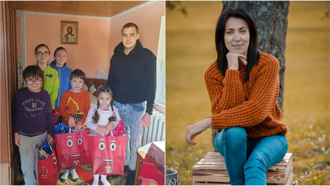 Elena Rotari, stabilită în Elveția, a inițiat un proiect de binefacere ...