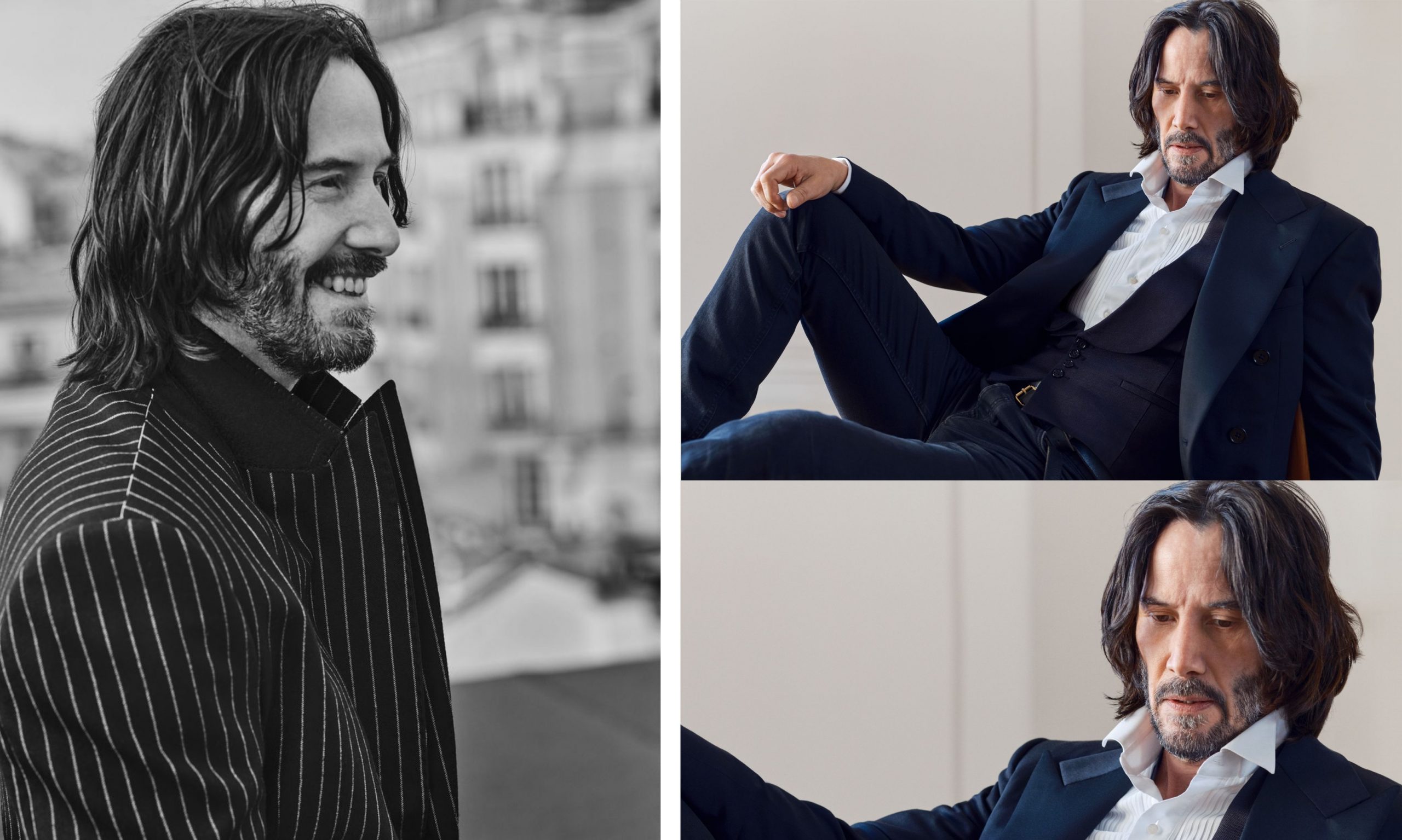 Elegant și cool: Keanu Reeves, ședință foto rară pentru o revistă ...
