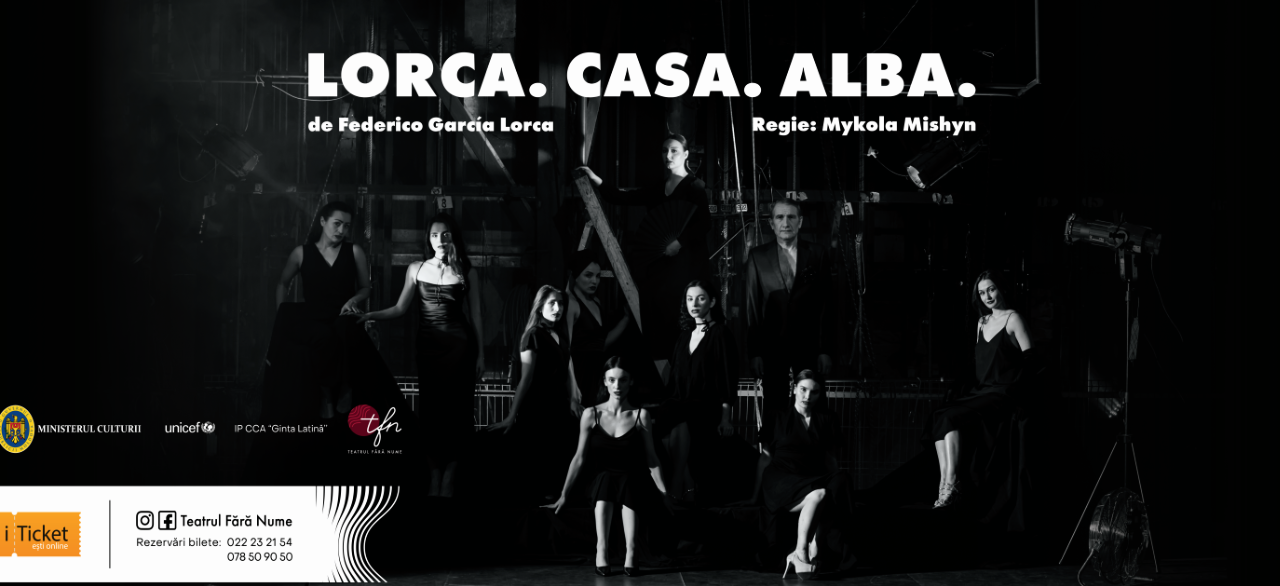 Premieră la Teatrul Fără Nume: Spectacolului „Lorca. Casa. Alba” după ...