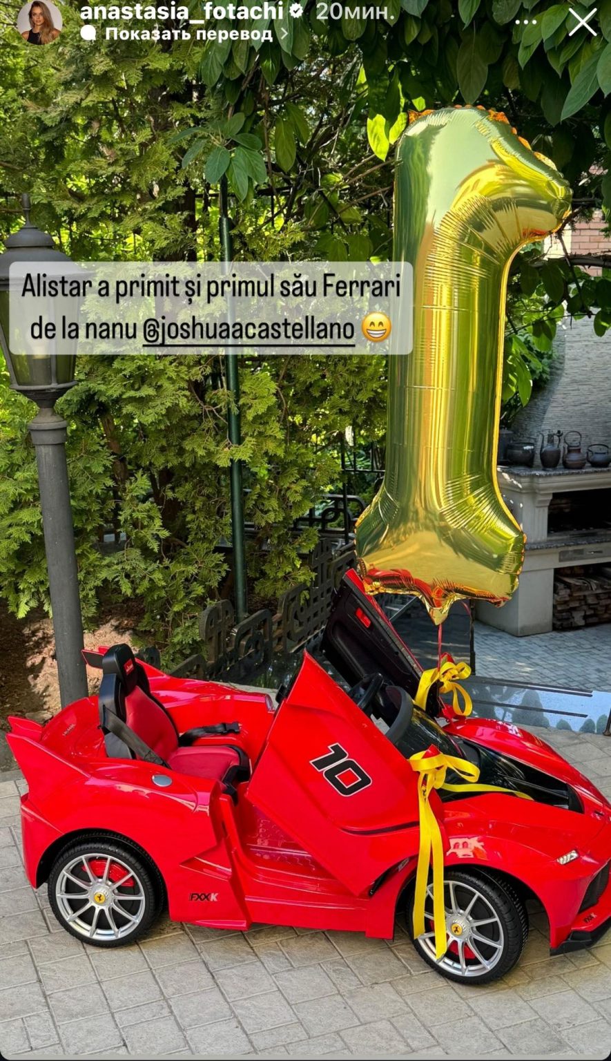 (Foto/video) Primele imagini cu fiul Anastasiei Fotachi și a lui ...