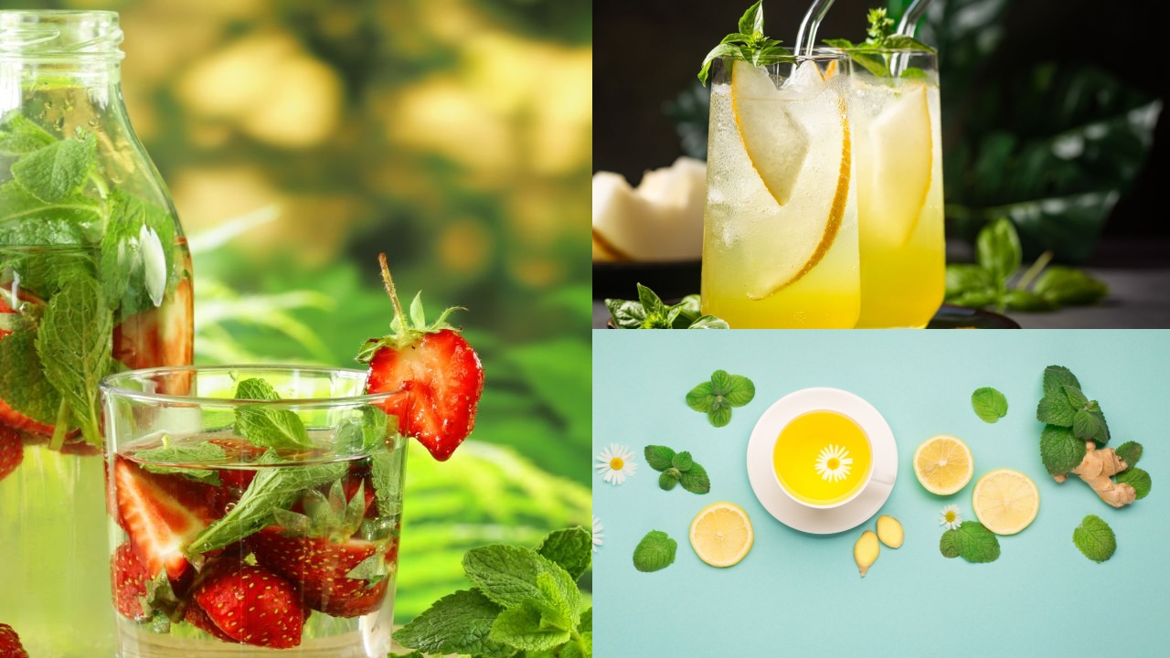 Rețete de băuturi răcoritoare și infuzii de fructe pentru hidratarea în ...