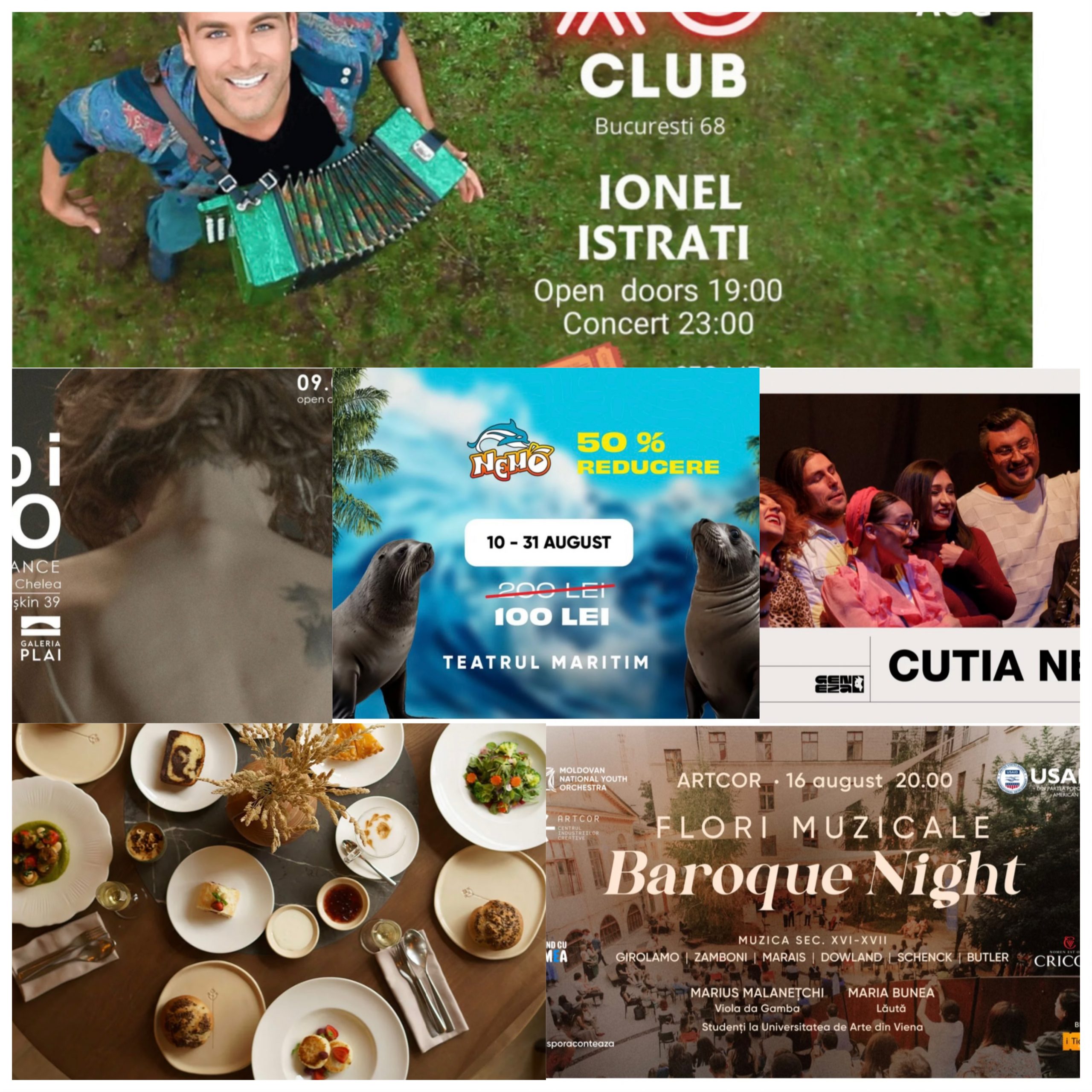 Recomandări de Evenimente iTicket.md pentru August 2024 - ea.md