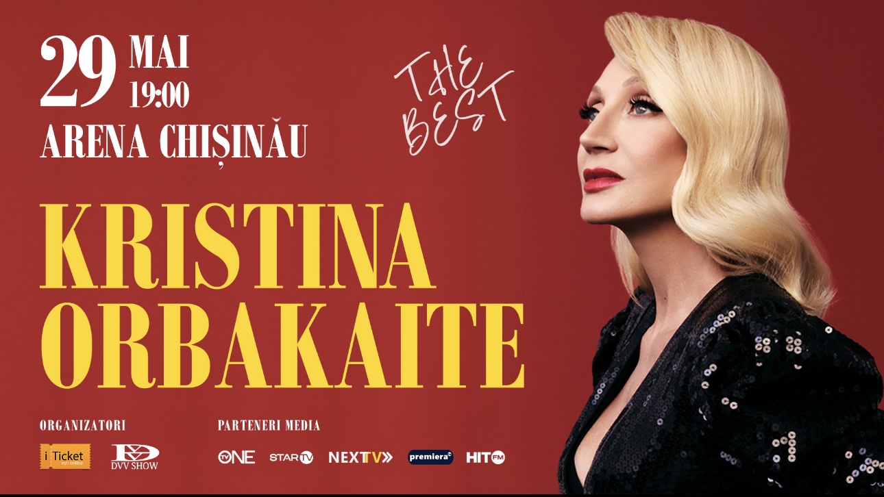 Kristina Orbakaite vine la Chișinău cu spectacolul „THE BEST” – un ...