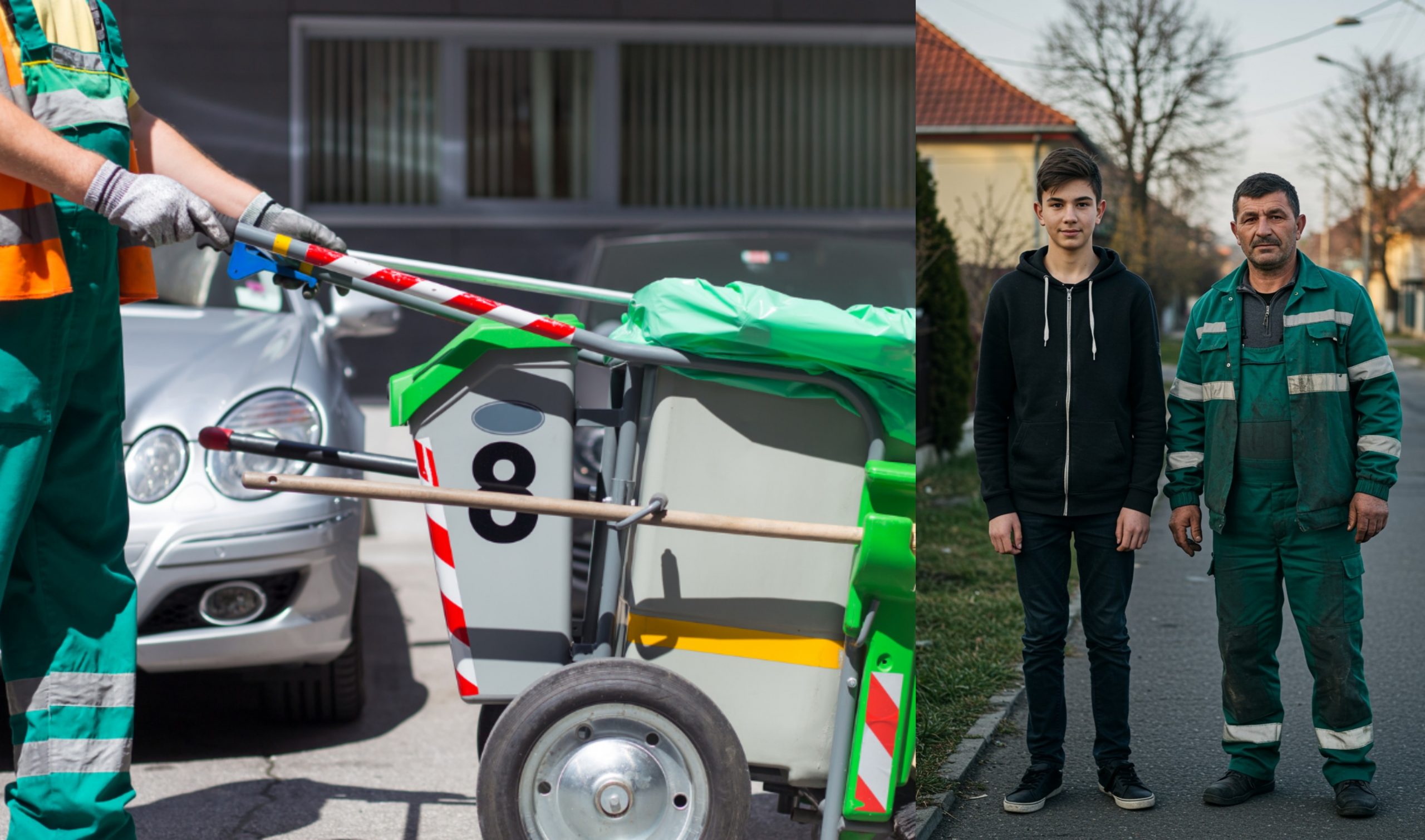 Povestire adevărată: Tatăl meu e gunoier și mie nu îmi e rușine cu el ...